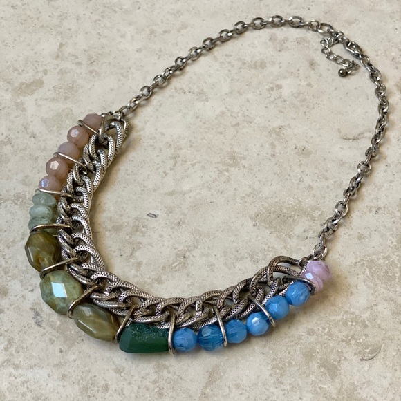 Macy's | Jewelry | Multi Color Stone Necklace From Mac | Poshmark